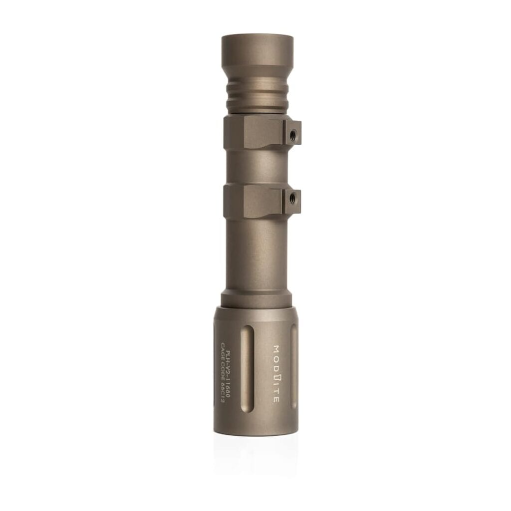 Modlite PLHv2-18650 DF Dual Fuel Light Package, FDE | Rooftop Defense