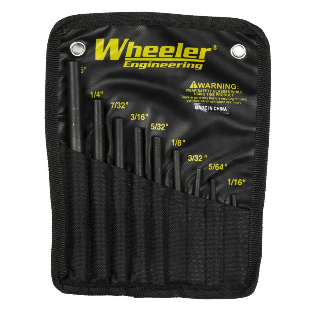 Wheeler 9-Piece Roll Pin Starter Punch Set | Rooftop Defense