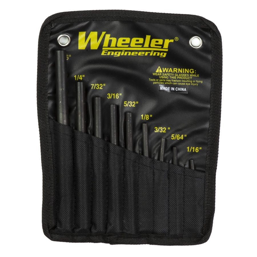 Wheeler 9-Piece Roll Pin Starter Punch Set | Rooftop Defense