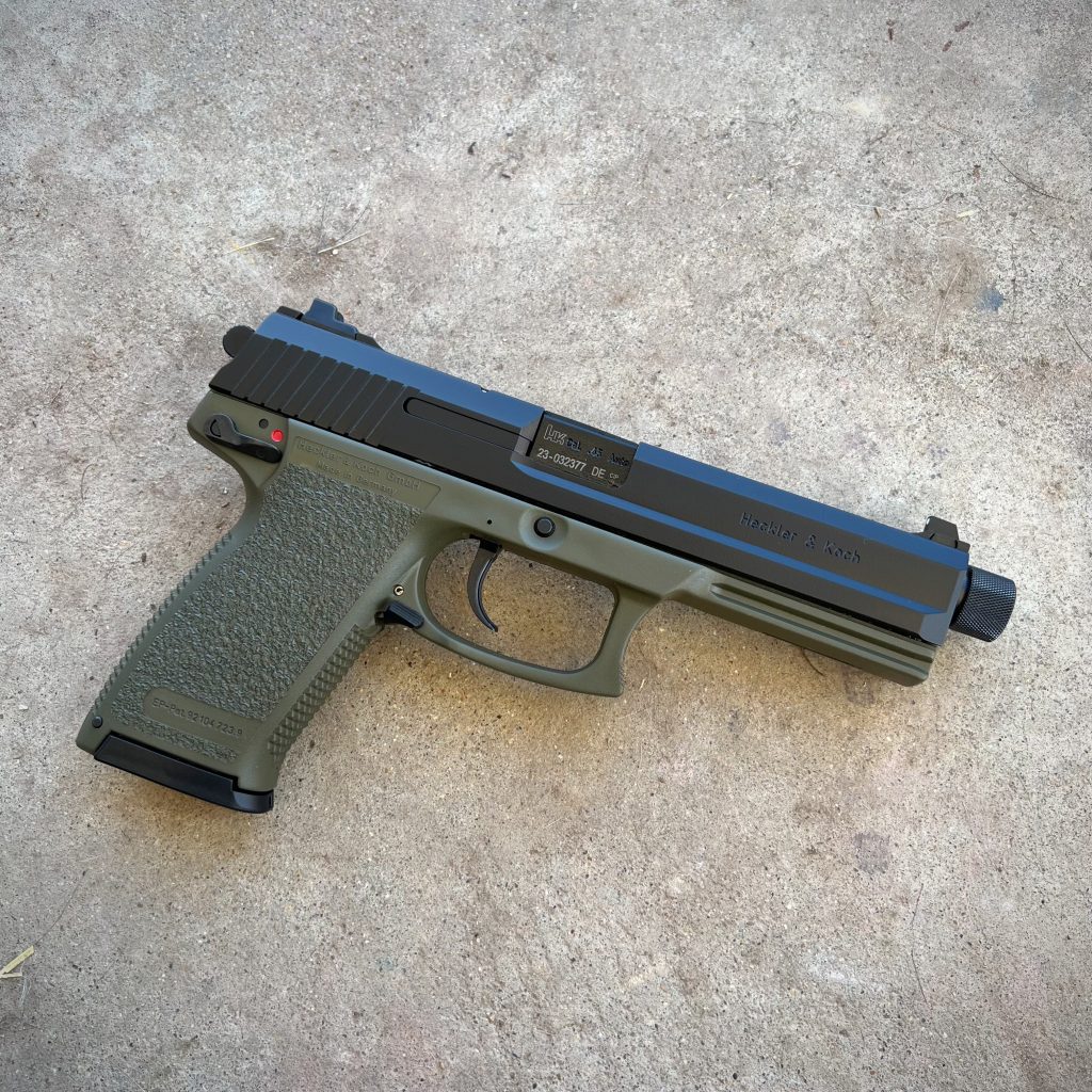 Heckler & Koch HK Mark 23 5.87" 12-Round .45Auto Pistol, OD Green ...