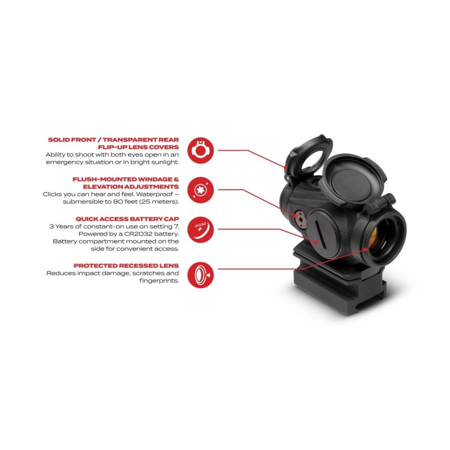 Aimpoint Duty RDS MR - Multi Reticle Red Dot Sight with 39mm Mount ...