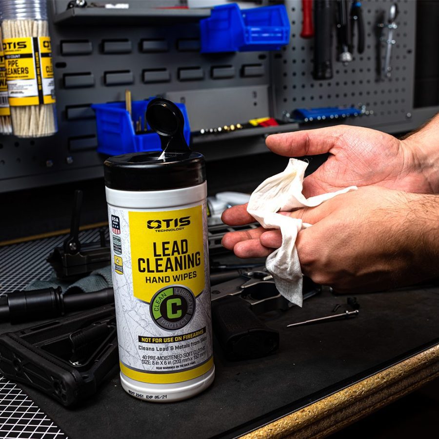 Otis Technology Lead Cleaning Hand Wipes - 40 Count | Rooftop Defense
