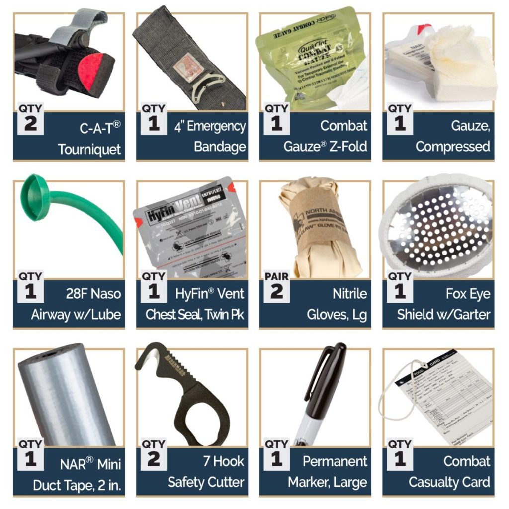 North American Rescue Supplemental IFAK Resupply Kit, Gen 2 | Rooftop ...