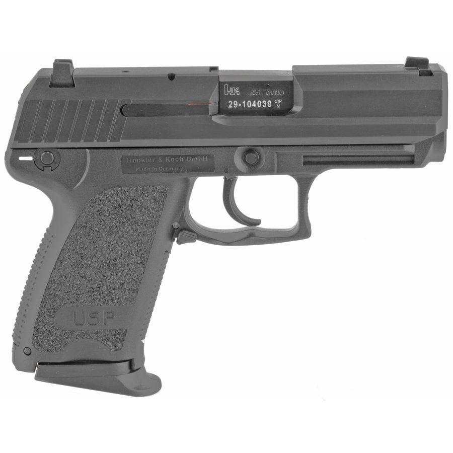 Heckler & Koch HK USP 45 Compact V1 3.78" 8-Round .45Auto Pistol ...