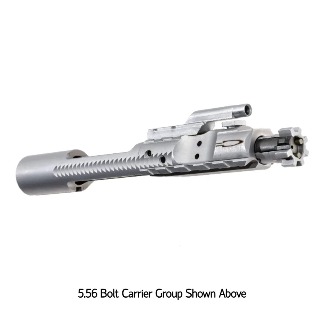 Microbest Full-Auto M16 Bolt Carrier Group, Chrome & Phosphate ...